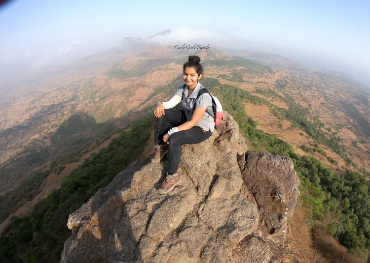 Harihar Fort Trek – The Not So Dangerous Trek in India – CurlyGirlyTravely